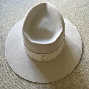 Janessa Leone | Accessories | New Janessa Leone Layne Wool Hat White ...